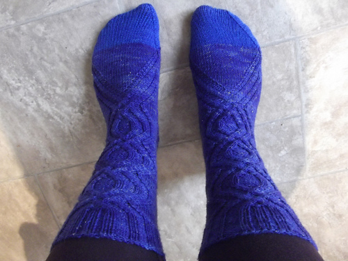 Ravelry: Bigger On the Inside Socks pattern by Heidi Nick