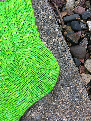 Ravelry: Fish Lips Kiss Heel pattern by Sox Therapist