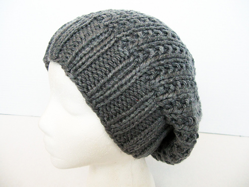 Ravelry: Slouchy Broken Rib Hat pattern by Jordan Altevers