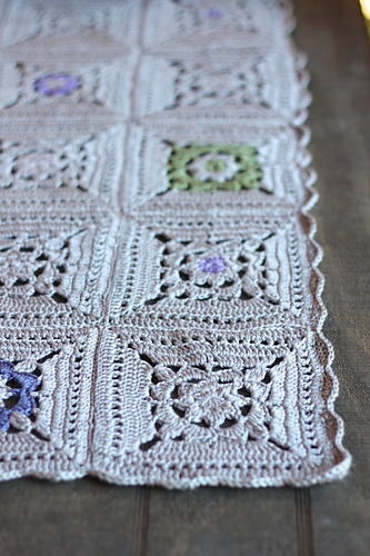 Ravelry: ItalianDishKnits' Grey Crochet Throw