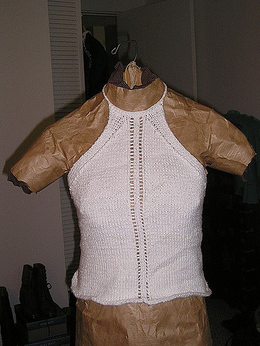 Ravelry: Backless Sun-Top in Swing pattern by Pingouin