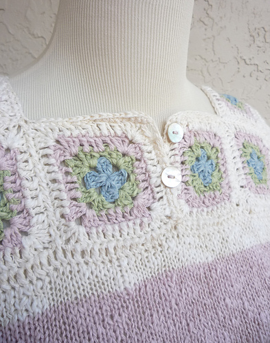 Ravelry: MyDailyFiber's Summer Linen Destash Top