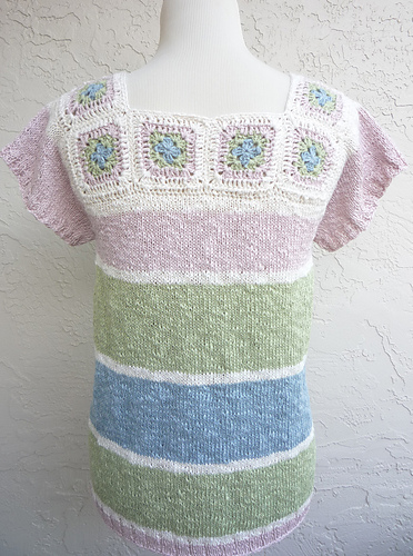 Ravelry: MyDailyFiber's Summer Linen Destash Top