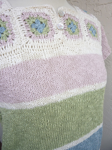 Ravelry: MyDailyFiber's Summer Linen Destash Top