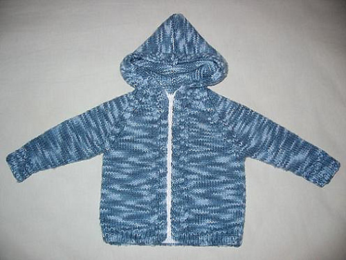 Ravelry: Hooded Baby Jacket pattern by Evie Rosen