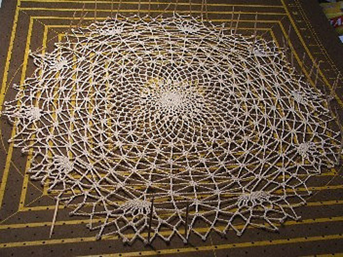 Ravelry: Spider Web Doily pattern by American Thread Company