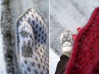 Ravelry: luminen's totoro mittens