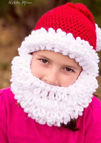 Ravelry: Santa Beard pattern by Ashlee Prisbrey