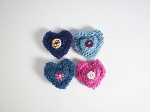 Ravelry: Pocket Hearts pattern by Frankie Brown