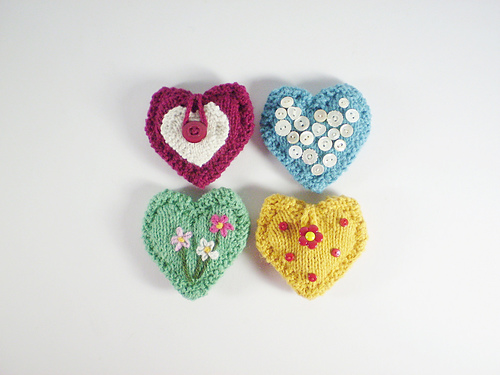 Ravelry: Pocket Hearts pattern by Frankie Brown