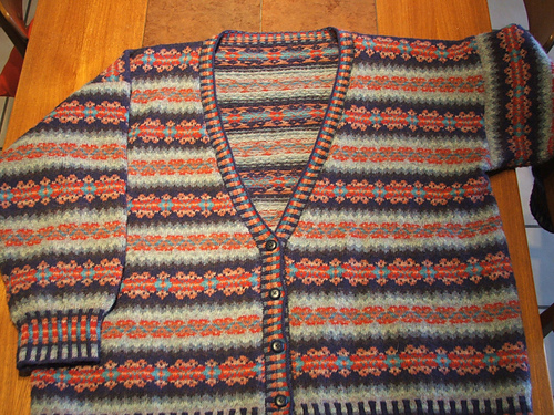 Ravelry: Wave-pattern Cardigan pattern by Alice Starmore