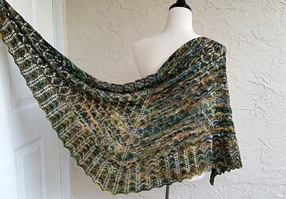 Ravelry: MyDailyFiber's Forest Canopy Shawl