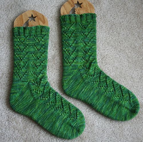 Ravelry: Van Dyke Socks pattern by Wendy D. Johnson