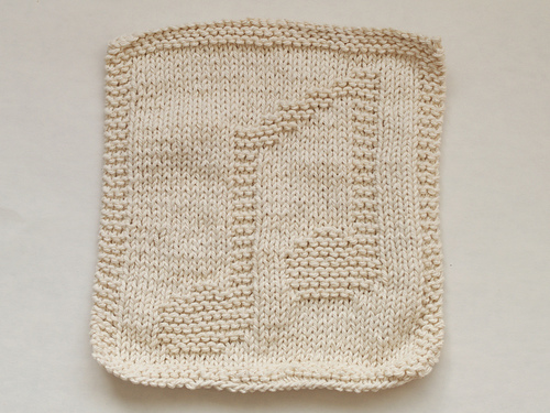 Ravelry: Music Notes Cloth pattern by Rhonda White
