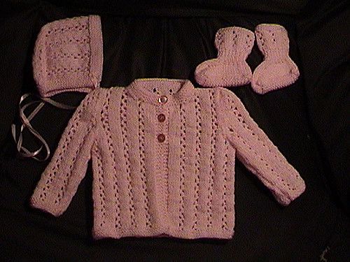 Ravelry: Perfectly Pink Set pattern by Carole Prior