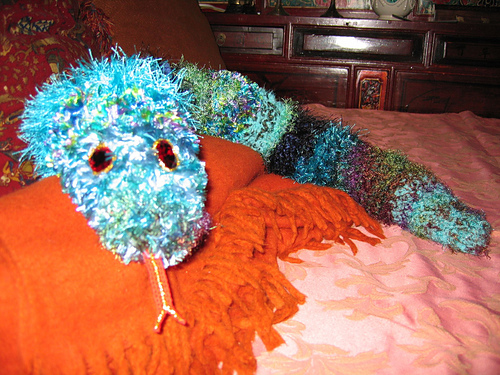 Ravelry: Scrappy the Draft Snake (Updated!) pattern by Vashti Braha