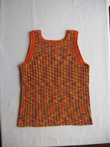 Ravelry: Ribbed Tank Top pattern by Rosemary Drysdale