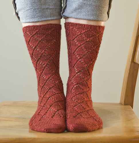 Ravelry: Robin Red Socks pattern by Virginia Sattler-Reimer