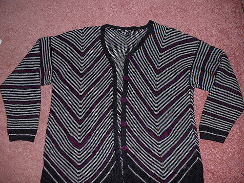 Ravelry: Diagonal Jacket WJ 209 pattern by Sarah James