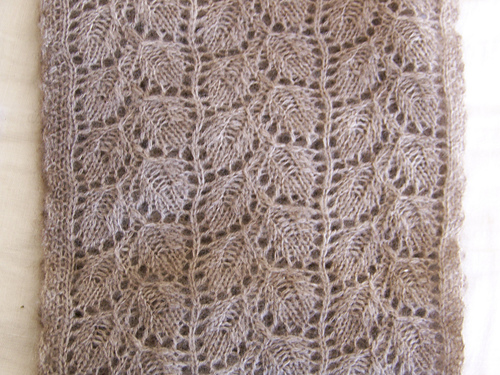 Ravelry: Drooping Elm Leaf pattern by Barbara G. Walker