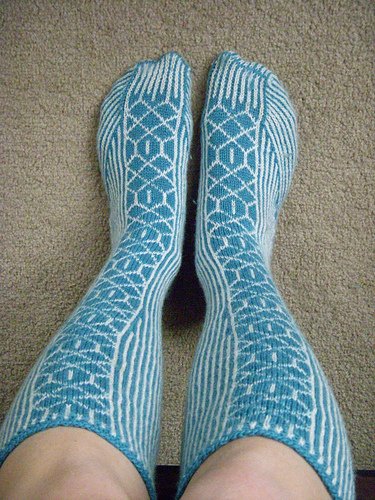 Ravelry: Arch Shaped Stocking pattern by Elizabeth Zimmermann and Meg ...