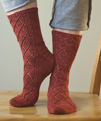 Ravelry: Robin Red Socks pattern by Virginia Sattler-Reimer
