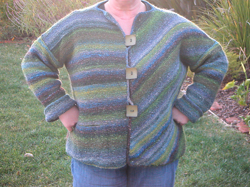 Ravelry: Optically Delusional pattern by Carol Lapin