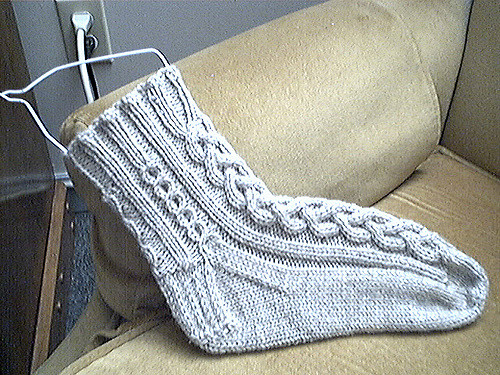 Ravelry: Aran Style Socks pattern by Patons