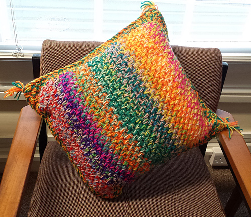 Ravelry: Crochet Linen Stitch Cushion pattern by Birdlebee Williams Designs