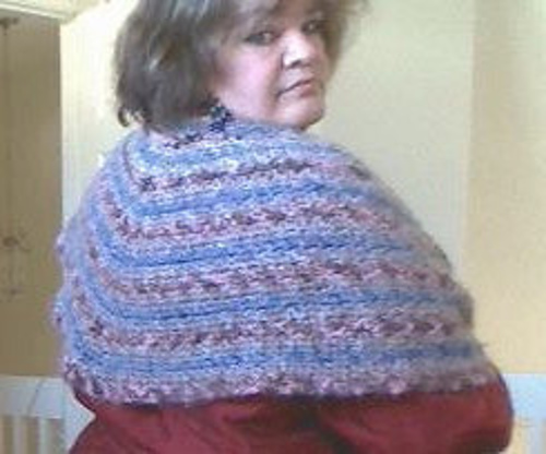 Ravelry: Full Moon Wrap pattern by Lion Brand Yarn