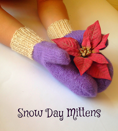 Ravelry: Snow Day Mittens pattern by Melissa Metzbower