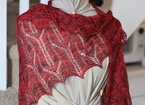Ravelry: Cleite Shawl pattern by Miriam L. Felton