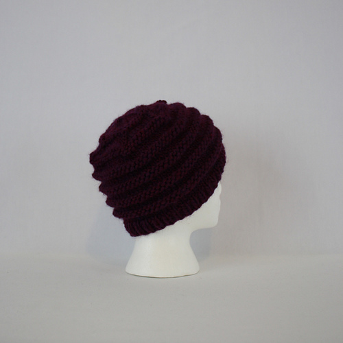 Ravelry: Rib Stripe Bulky Hat pattern by Anne Heidemann