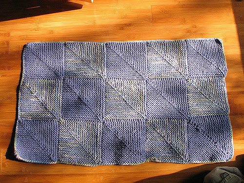 Ravelry: Mitered Square Patchwork Rug pattern by Donna Druchunas