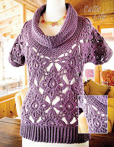 Ravelry: Calla Lily Cowl pattern by Robyn Chachula