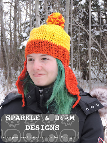 Ravelry: Tri-Coloured Toque pattern by Sparkle & Doom Designs