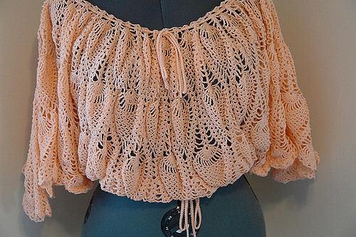 Ravelry: Pineapple Lace Blouse pattern by Brenda Morrison