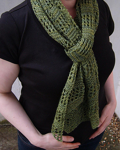 Ravelry: Storm Water Scarf pattern by Nancy Lobban