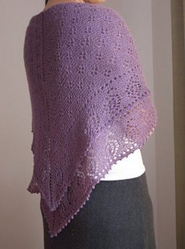 Ravelry: Paisley Lace Shawl pattern by Evelyn A. Clark