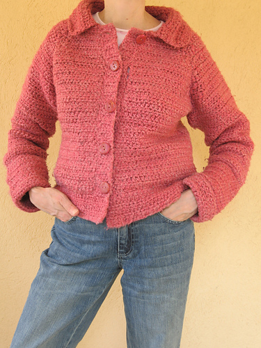 Ravelry: Matinee Swing Jacket pattern by Lion Brand Yarn