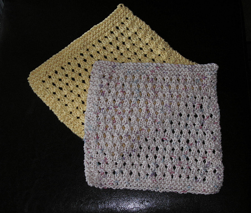 Ravelry: Eyelets and Ridges Cloth pattern by Katherine Vaughan