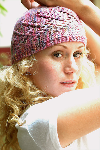 Ravelry: Eyelet & Twigs Hat pattern by Grace Akhrem