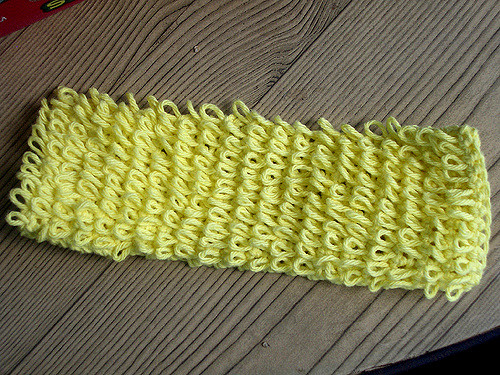 Ravelry: Loopy Dust Mop Sweeper Sleeve pattern by MK Carroll