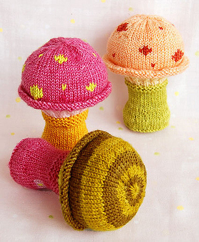 Ravelry: Toadstool Baby Rattle pattern by Purl Soho