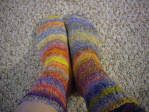 Ravelry: Socks on Fire! pattern by Arte Con Sobras