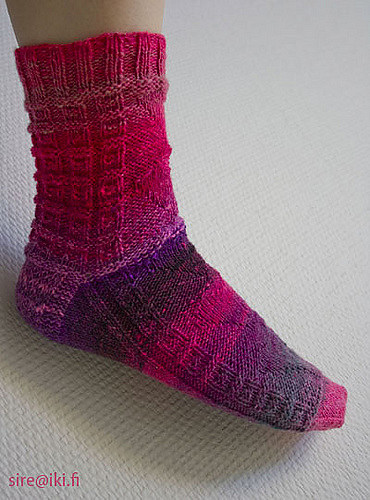 Ravelry: Love Story Socks pattern by Sirkku Siiskonen