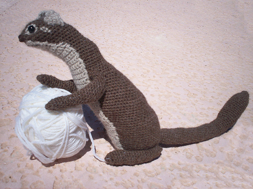 Ravelry: LSG Weasel pattern by Jennifer Reeve - Craft Kitten Designs