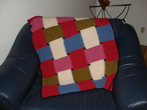 Ravelry: Checkmate Afghan pattern by Lion Brand Yarn