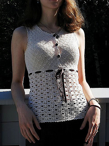 Ravelry: #18 Knit & Crochet Top pattern by Anna Sui