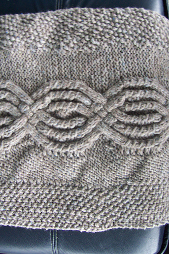 Ravelry: Chunky Highland Wool Wrap pattern by Eileen Casey